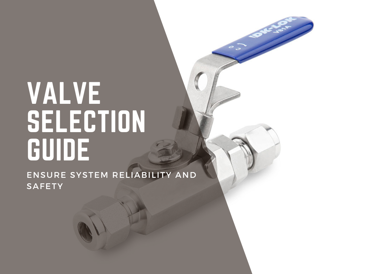 Valve Selection Guide: Ensuring System Reliability & Safety | Simlec Co ...