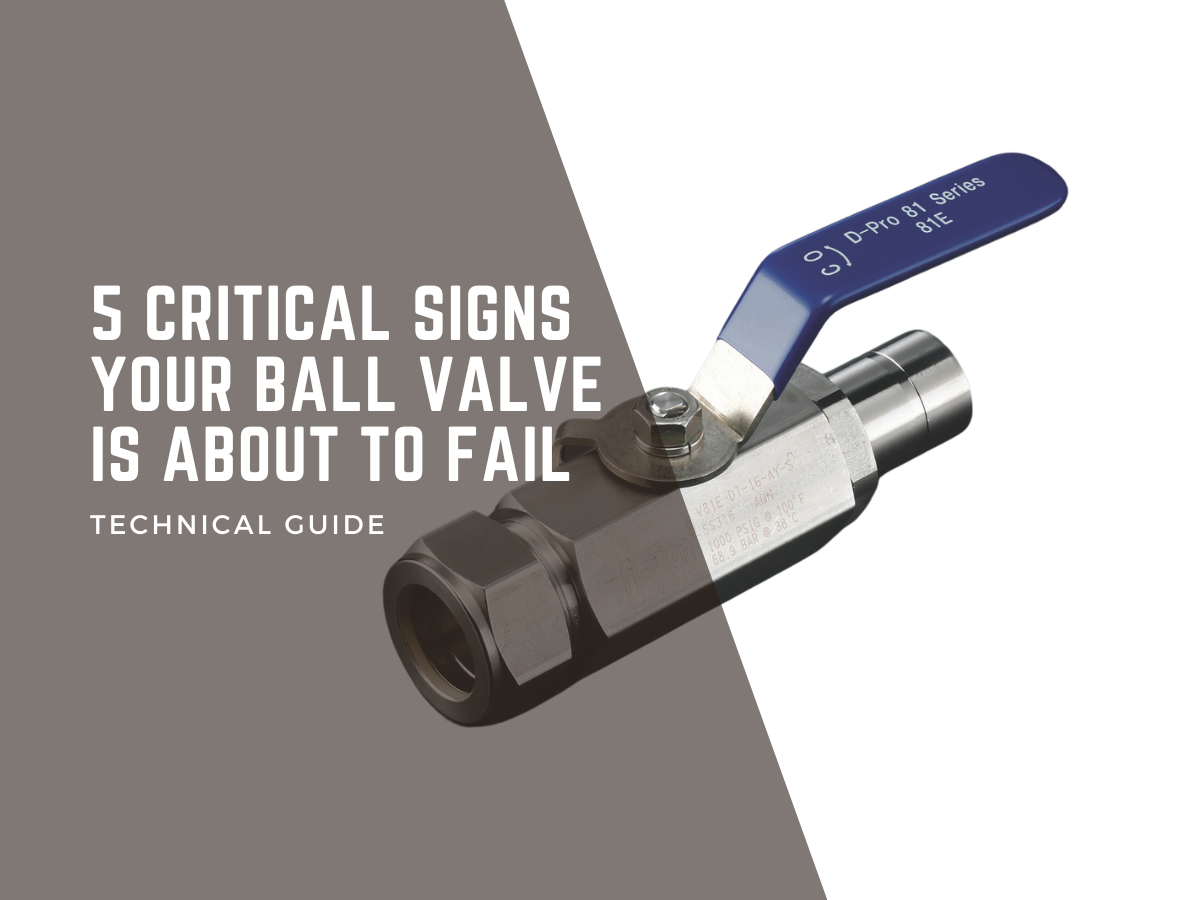 Signs Your Industrial Ball Valve Needs Replacement in Malaysia – Simlecco